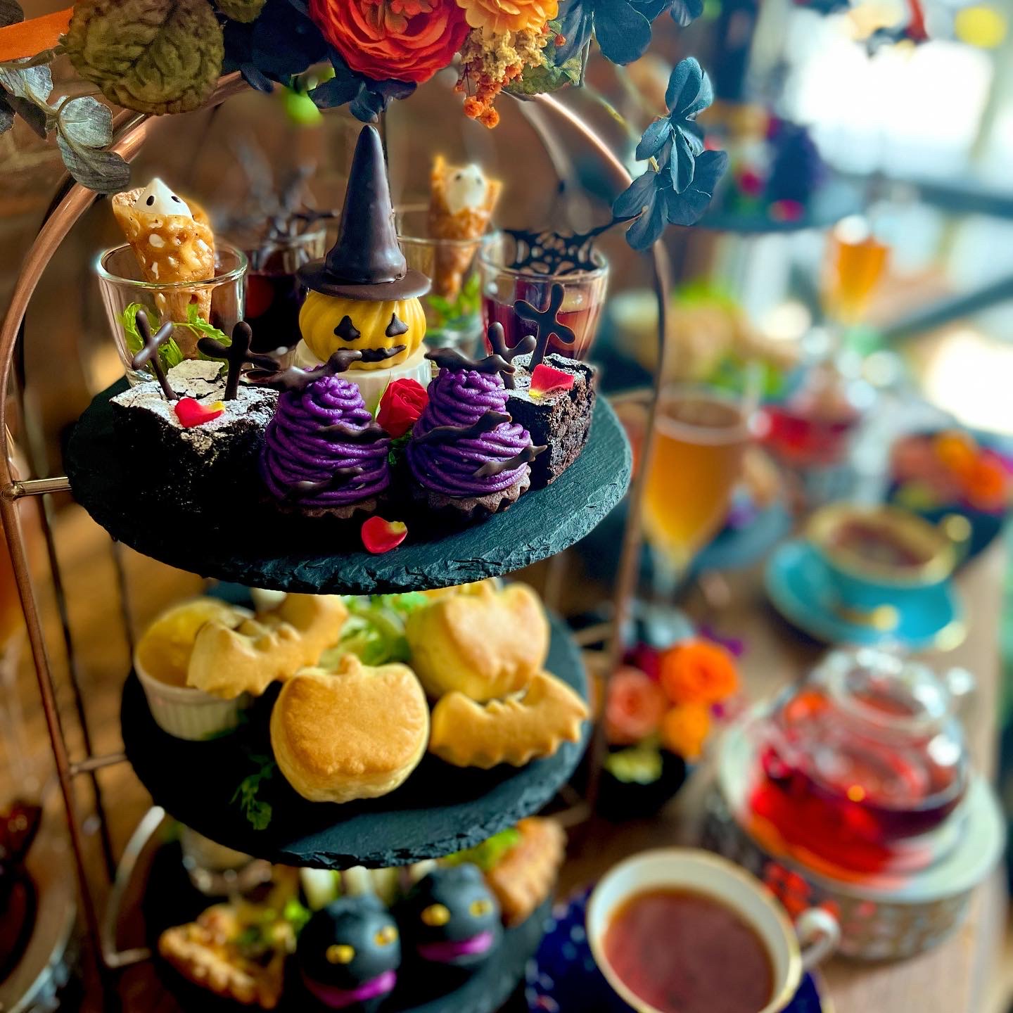 エメラルドシティーのハロウィンアフタヌーンティー〈2022.10.8〜31〉 | BRILLIANT TEA